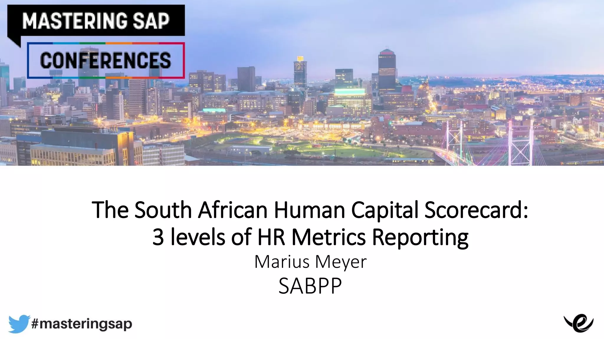 The South African Human Capital Scorecard: 3 levels of HR Metrics ...