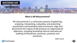 The South African Human Capital Scorecard: 3 levels of HR Metrics ...