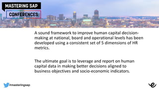 The South African Human Capital Scorecard: 3 levels of HR Metrics ...