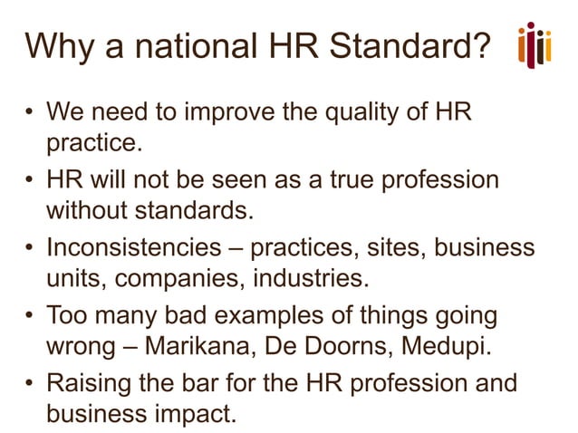 SABPP - HR Standards - HR Africa 2013 | PDF | Human Resources | Business