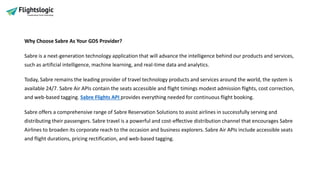 Sabre Airline Reservation System | PDF