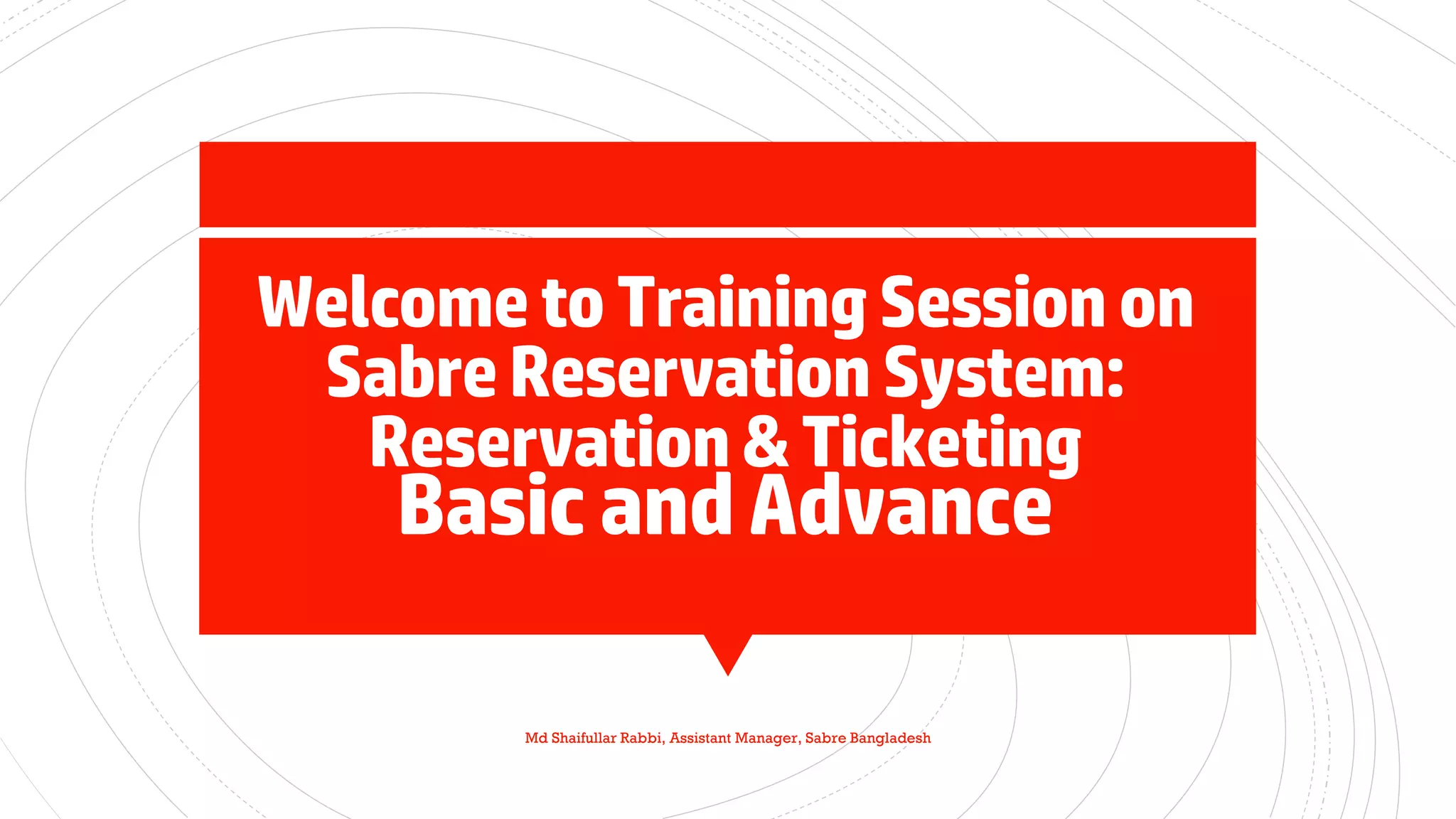 GDS-Sabre Reservation System: Reservation & Ticketing Basic and Advance ...