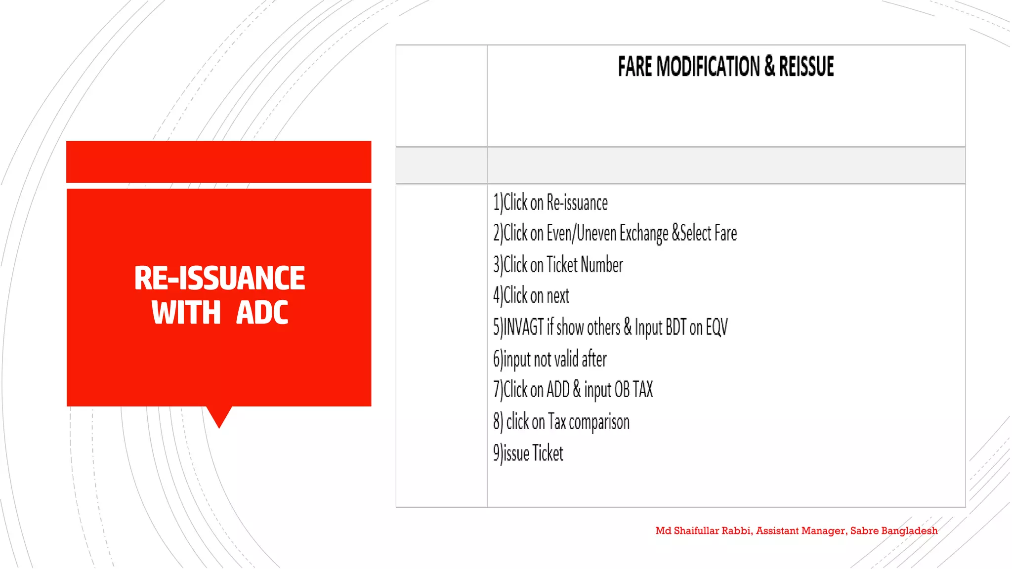GDS-Sabre Reservation System: Reservation & Ticketing Basic and Advance Training | PPT