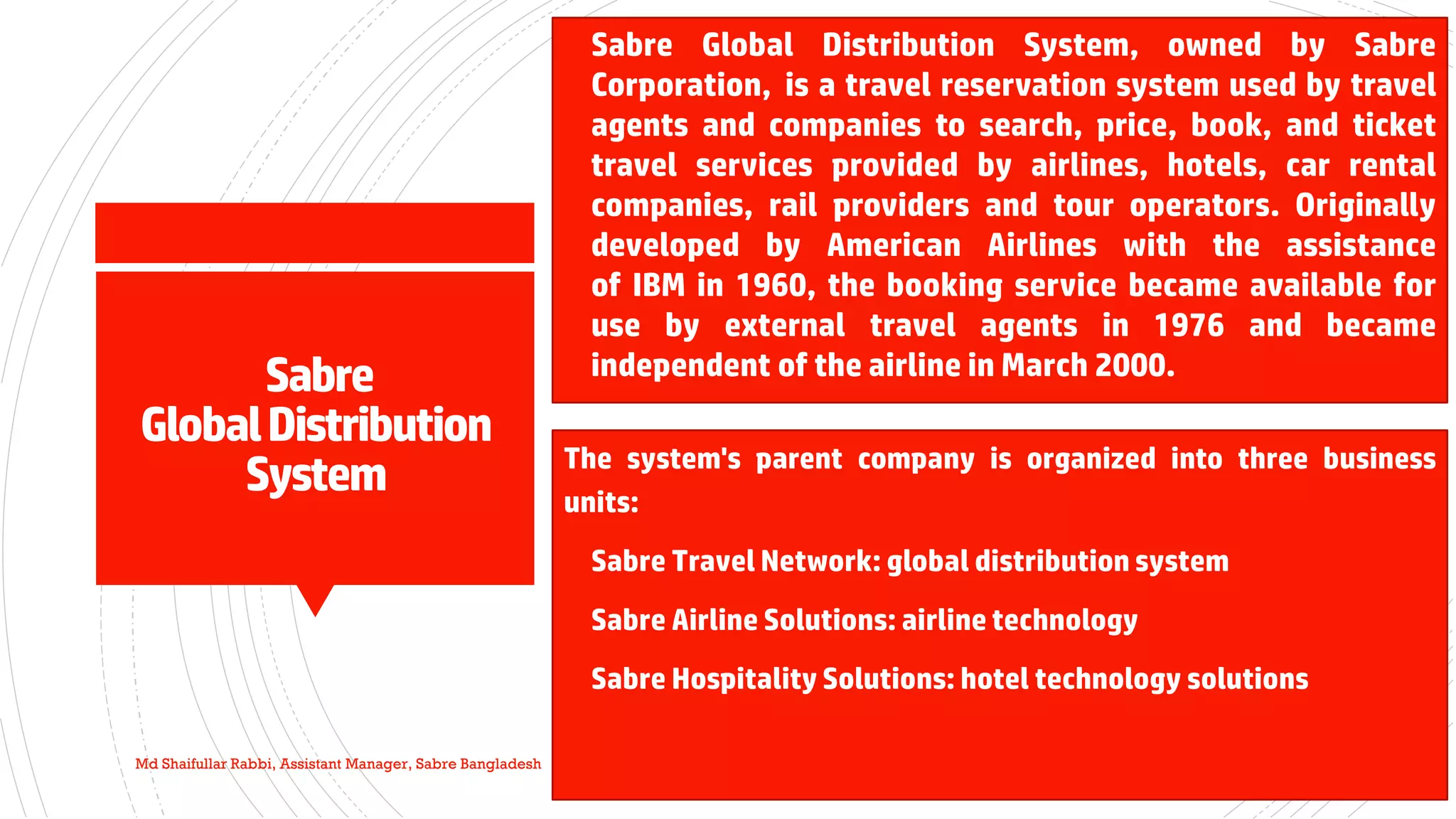 GDS-Sabre Reservation System: Reservation & Ticketing Basic and Advance ...