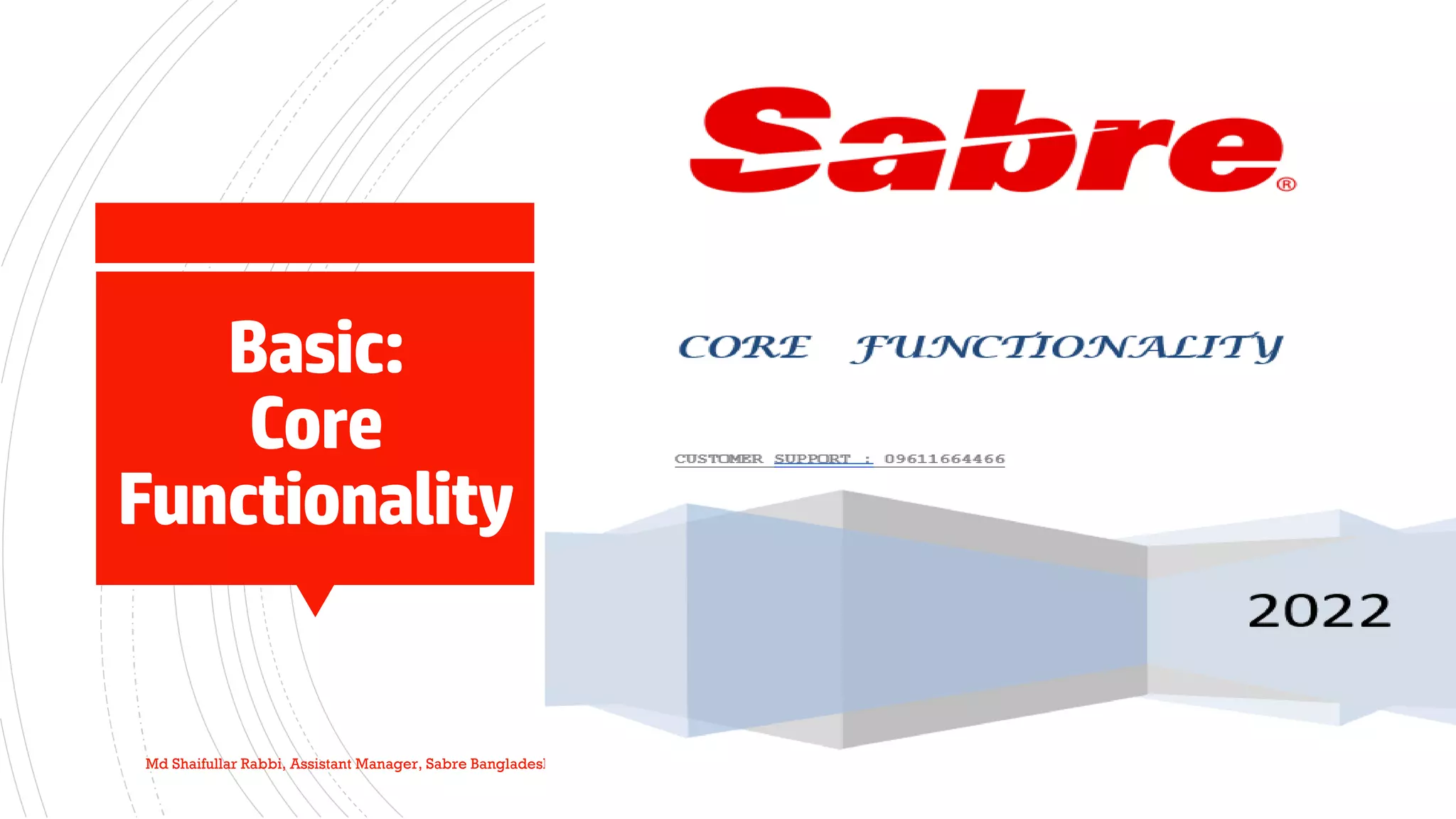 Session on GDS-Sabre Reservation System: Reservation & Ticketing Basic ...