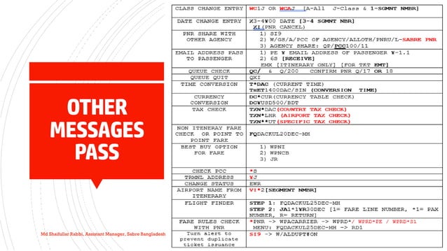 GDS-Sabre Reservation System: Reservation & Ticketing Basic and Advance ...