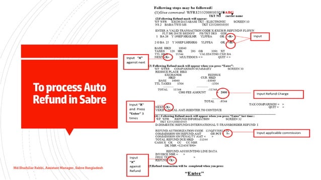 Session on GDS-Sabre Reservation System: Reservation & Ticketing Basic and Advance Training By ...