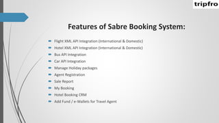 Sabre Booking System | PPT