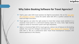 Sabre Booking System | PPT