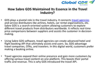 Sabre GDS | PPTX