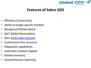 Sabre GDS | PPTX