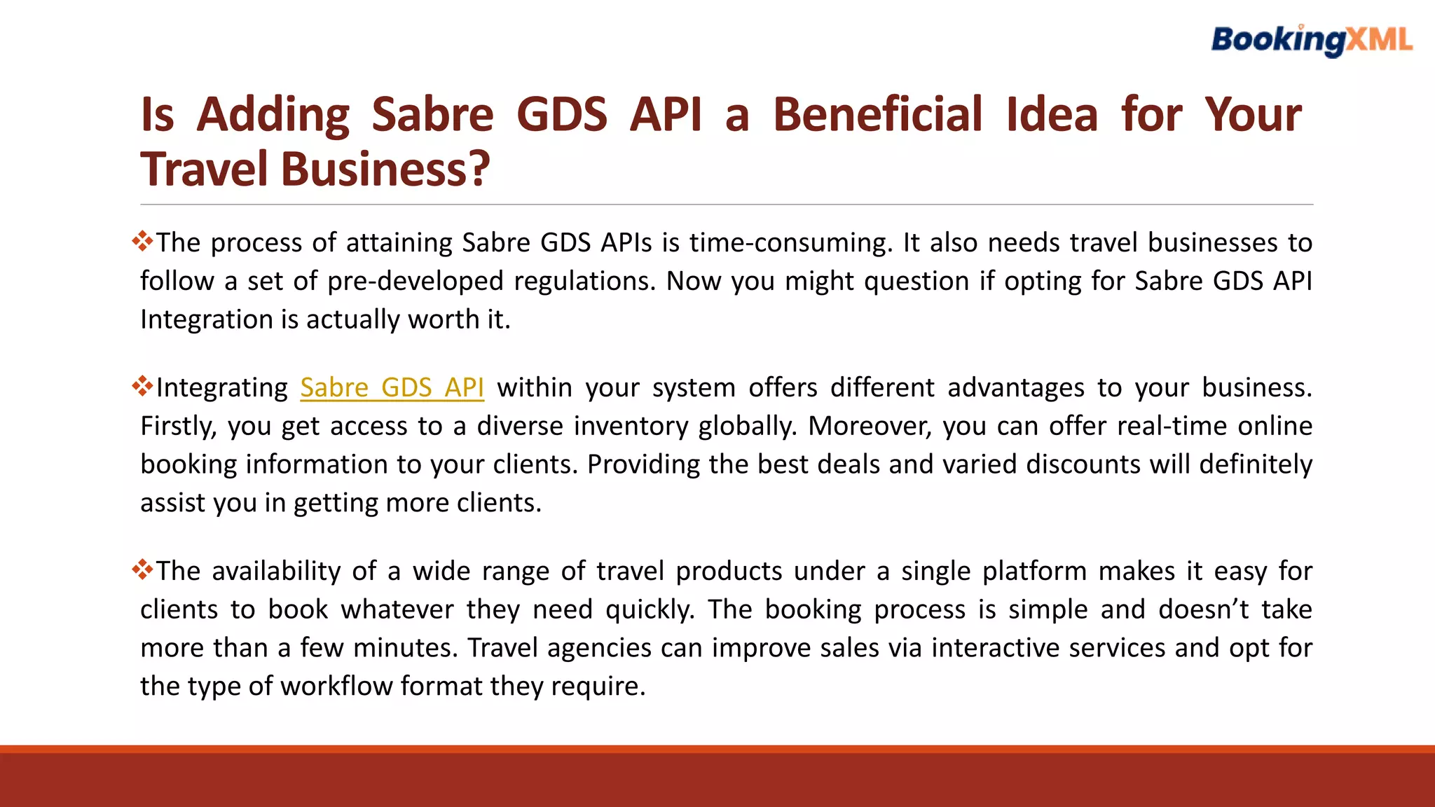 Sabre GDS API Integration.pptx