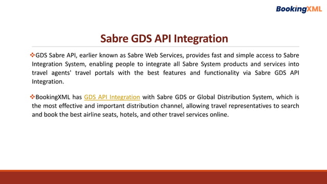 Sabre GDS API Integration.pptx