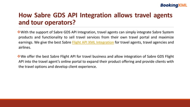 Sabre GDS API Integration.pptx