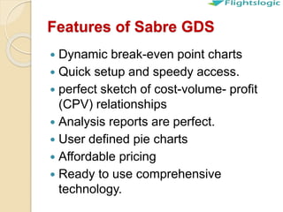 Sabre gds system | PPTX