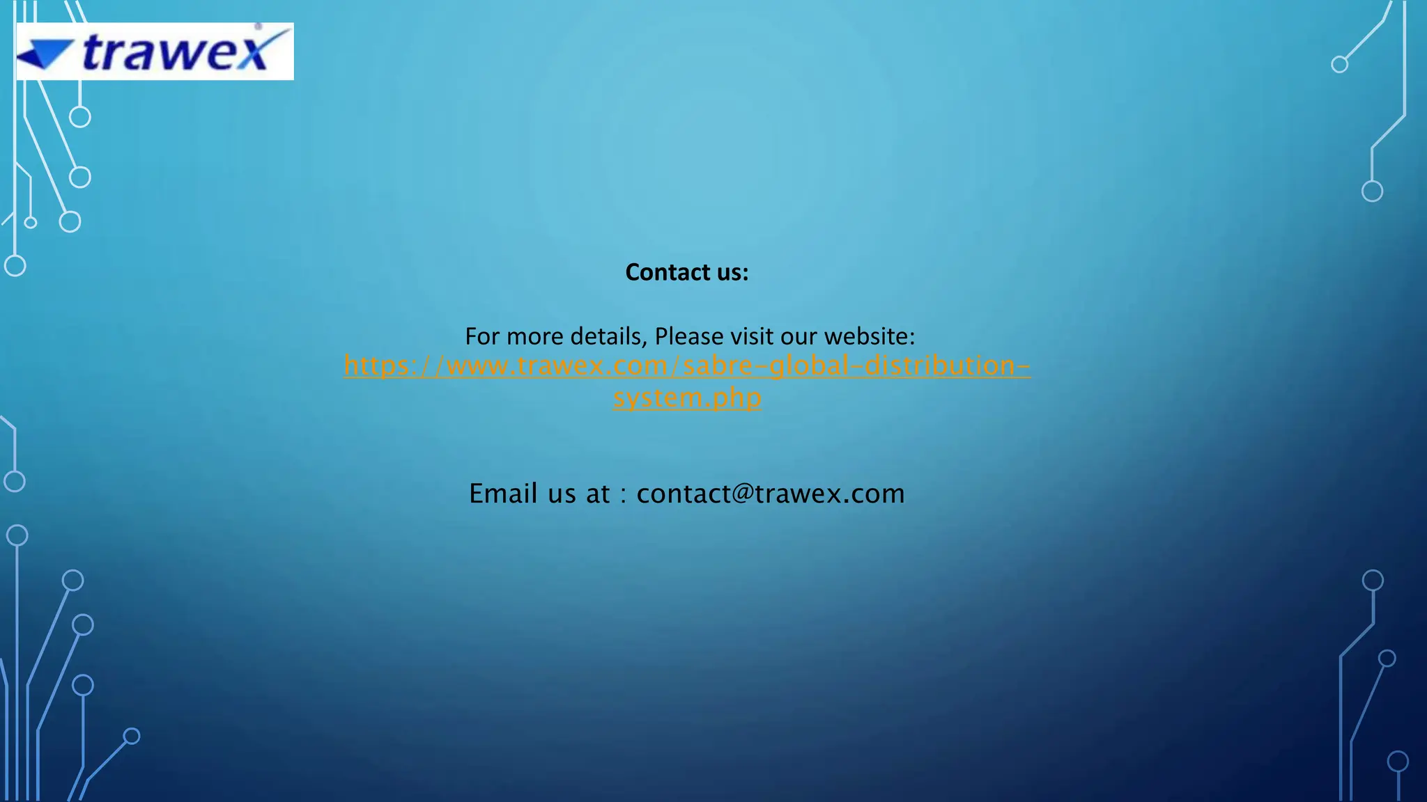 Sabre Global Distribution System | PPTX