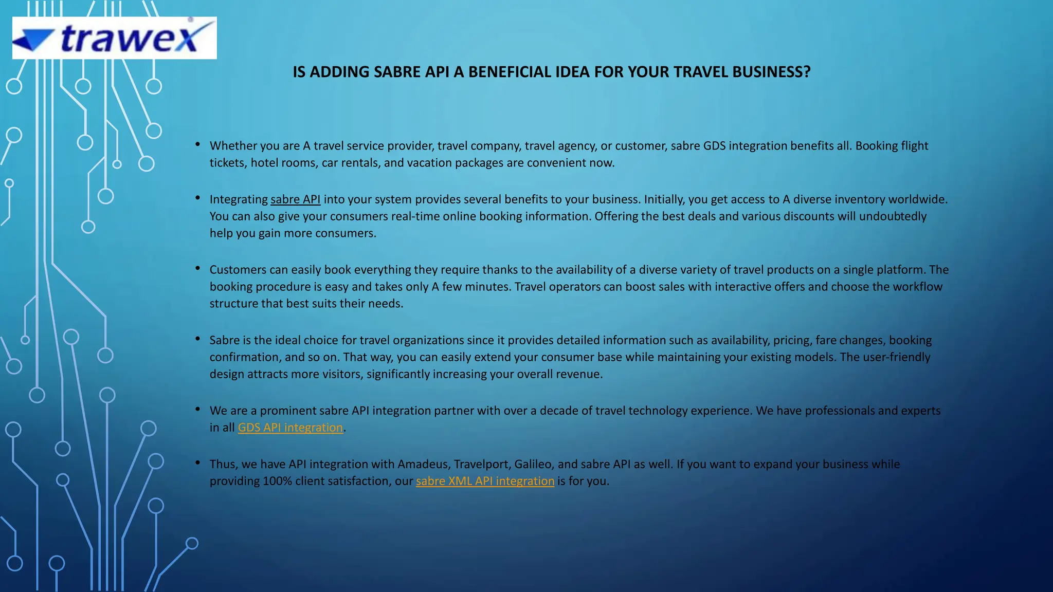 Sabre Global Distribution System | PPTX