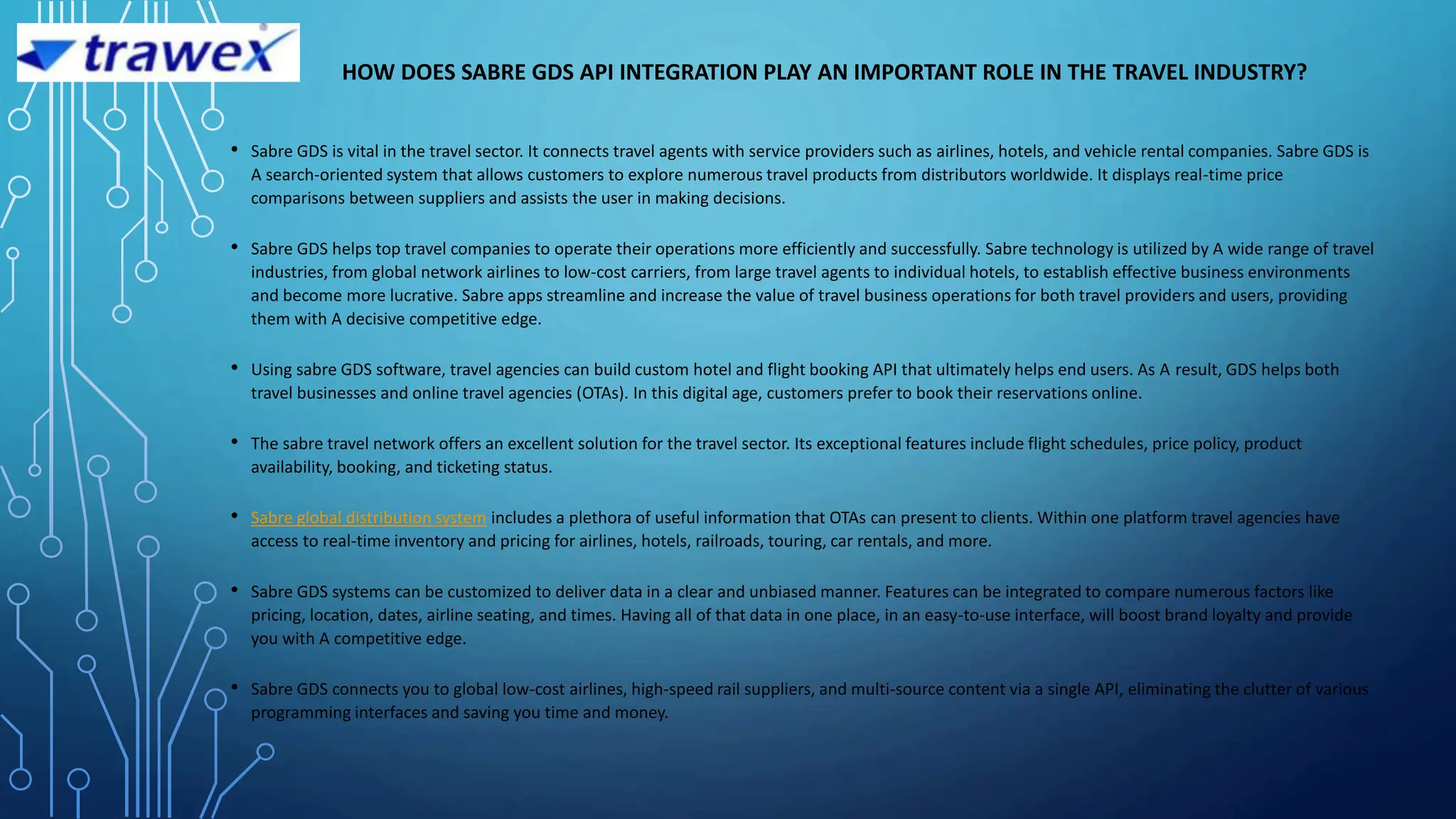 Sabre Global Distribution System | PPTX