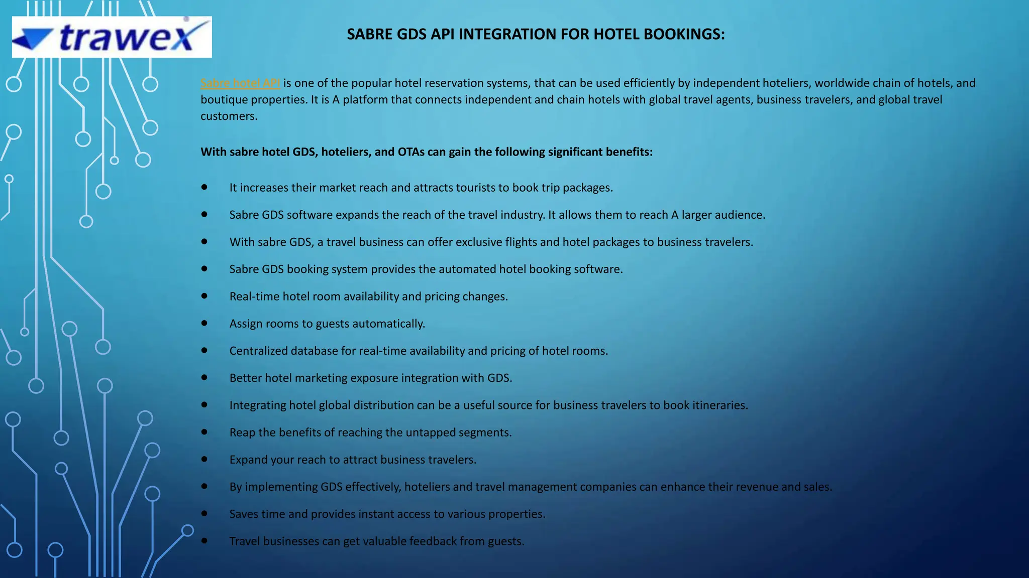 Sabre Global Distribution System | PPTX