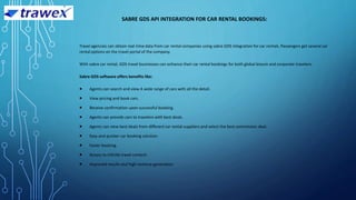 Sabre Global Distribution System | PPTX