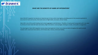 Sabre Global Distribution System | PPTX