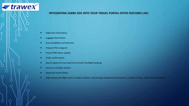 Sabre Global Distribution System | PPT