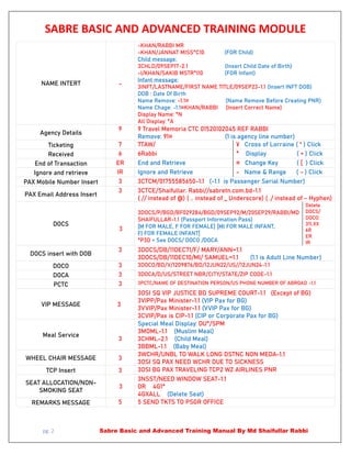 Sabre Global Distribution System Reservation and Ticketing-Basic and ...