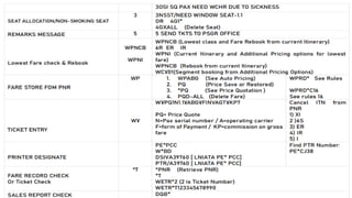 GDS Sabre Red 360 Quick Reference for Basic Learner (Air Ticketing ...
