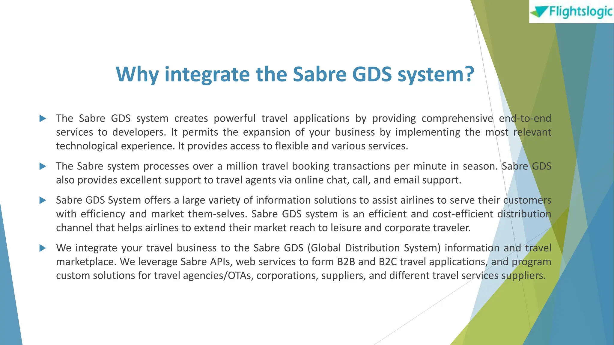 Sabre Reservation System | PPTX