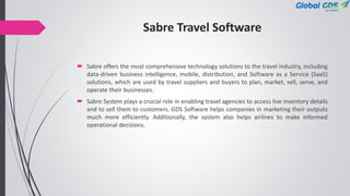 Sabre Travel Software | PPT