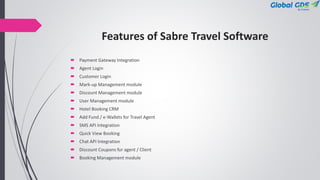 Sabre Travel Software | PPT