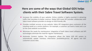 Sabre Travel Software | PPT