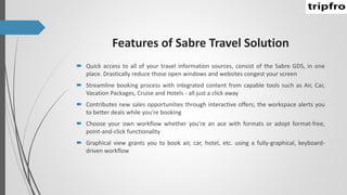 Sabre Travel Solution | PPTX