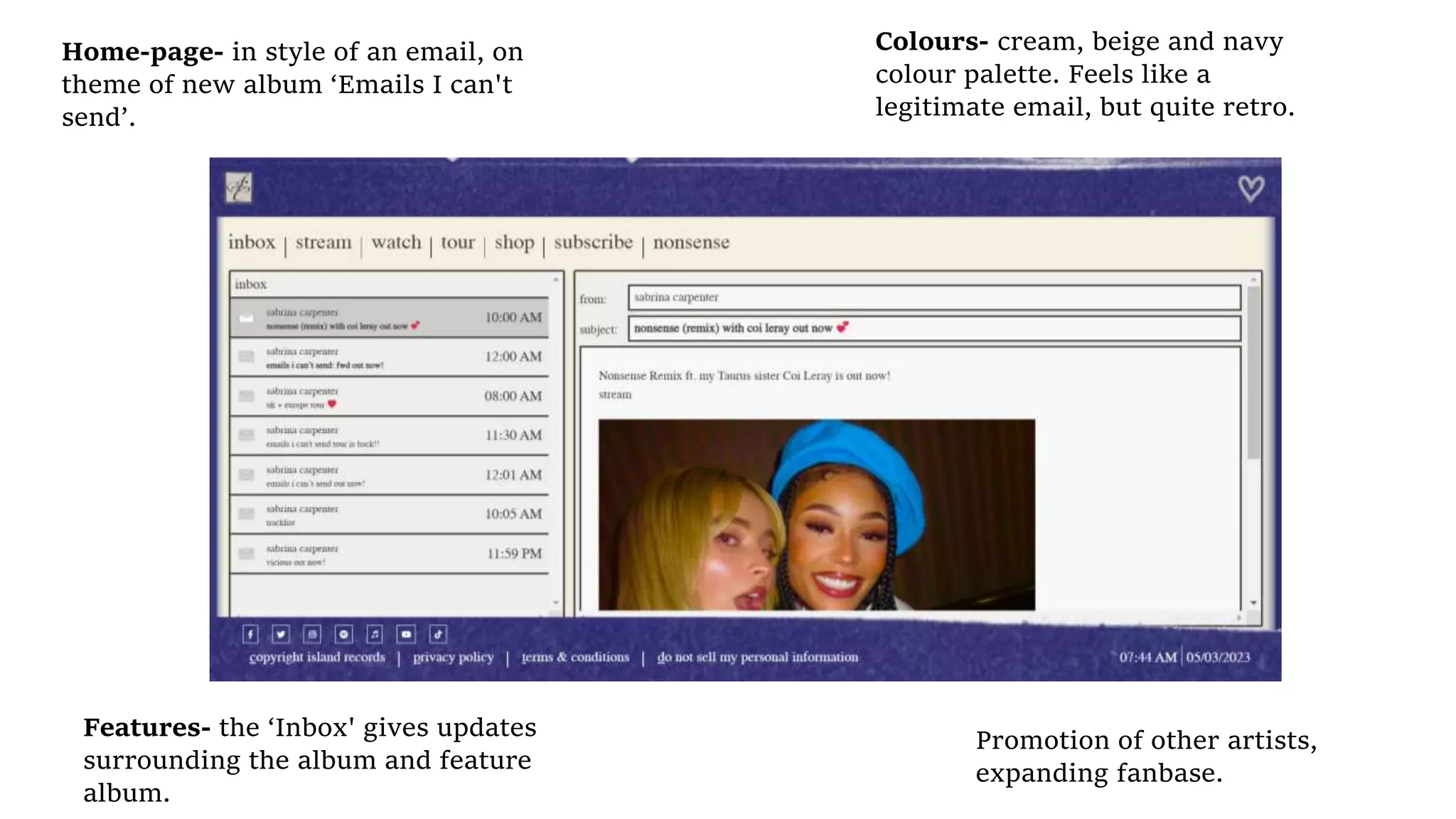 sabrina carpenter website.pptx