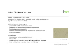 COMPARISON OF 3 PRODUCTION SYSTEMS FOR VACCINE MANUFACTURING | PDF