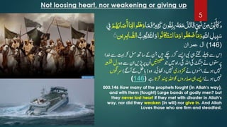 Sabr patience in Islam | PPTX