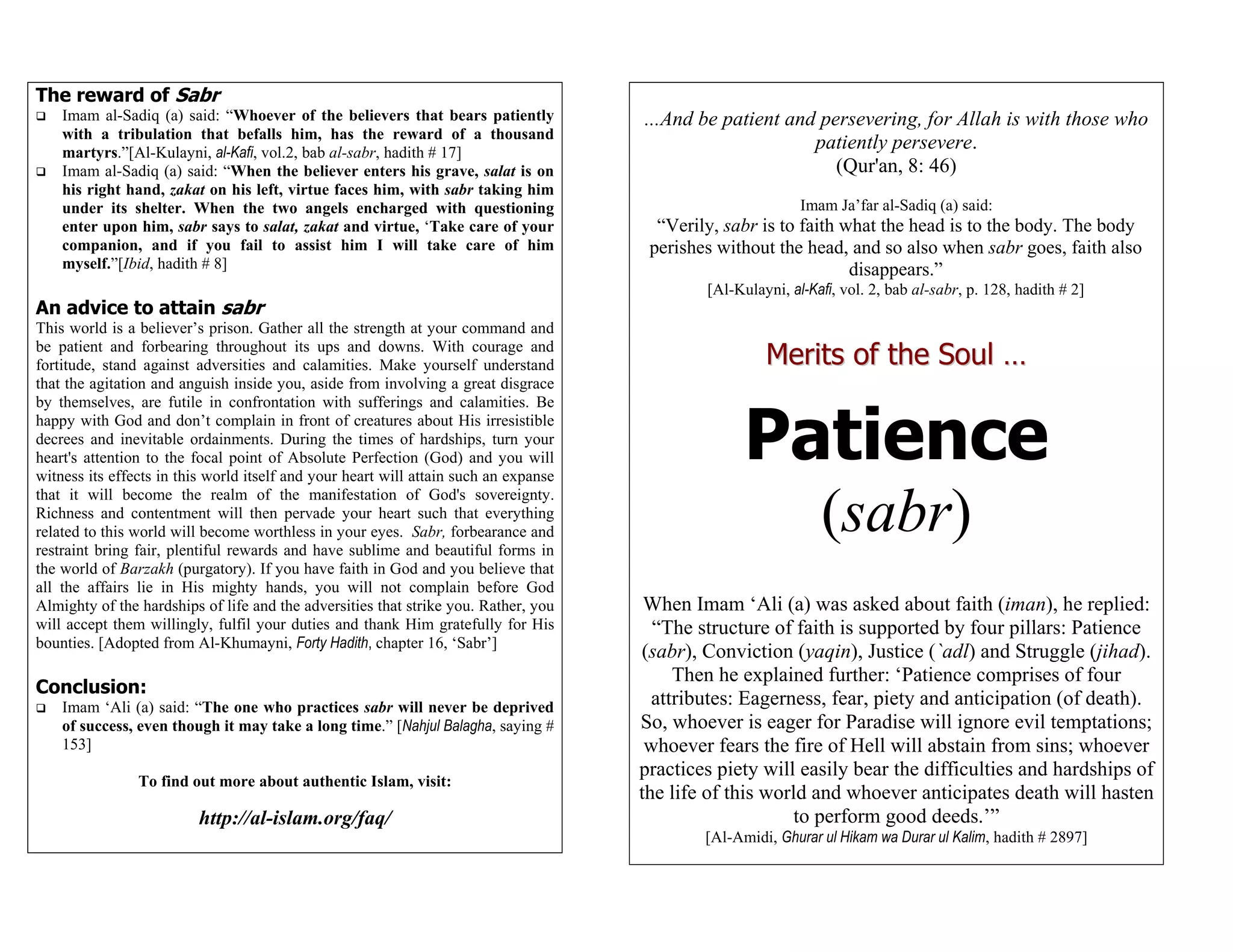 Sabr patience | PPT