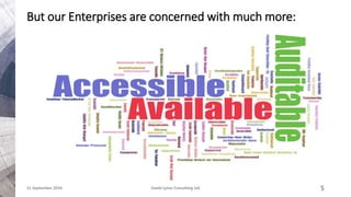 Adaptive Enterprise Security Architecture | PPTX