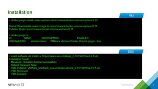 vSphere Container Storage | PPTX