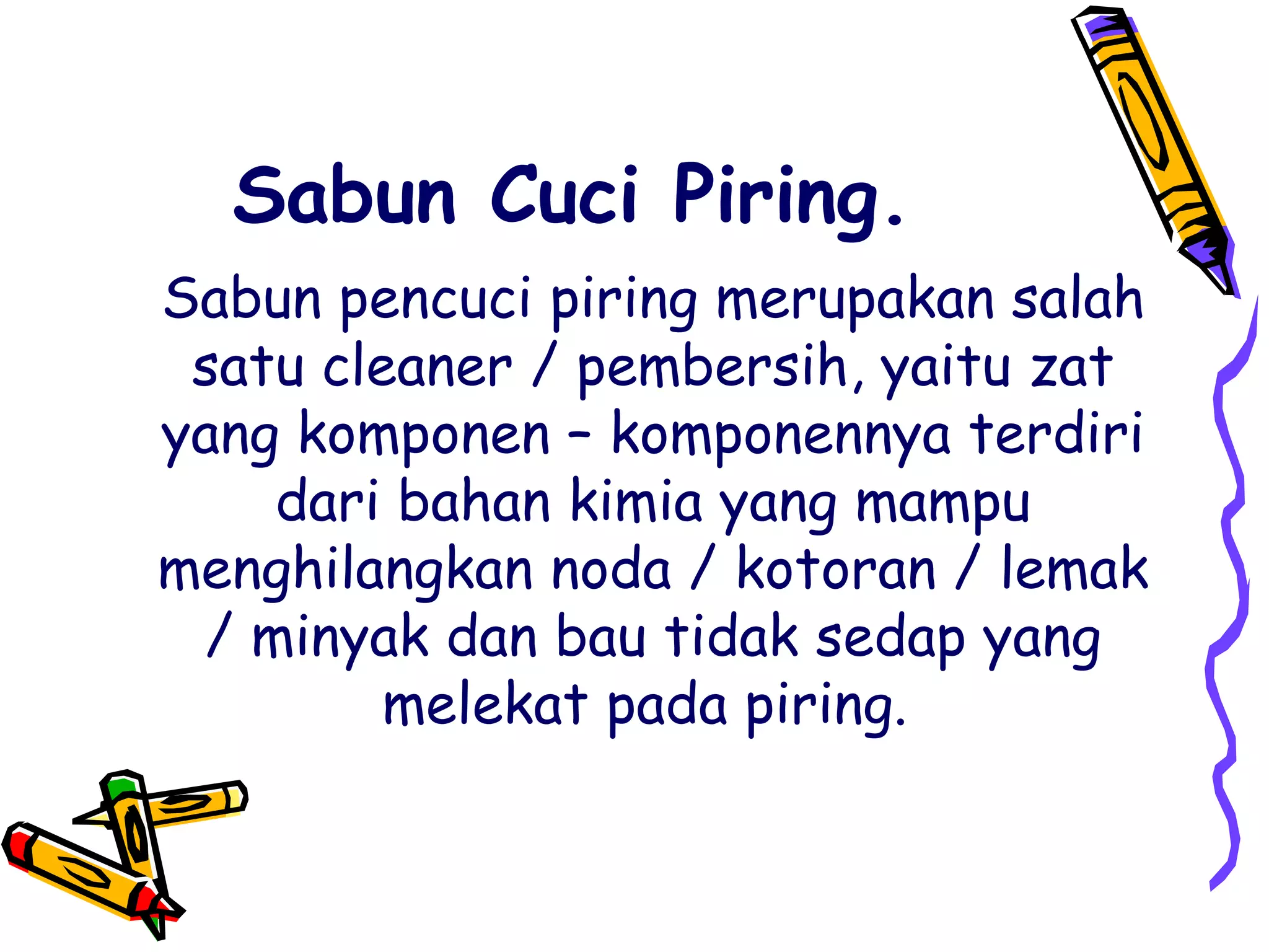 Sabun cuci piring0 | PPT