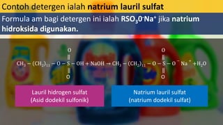 KIMIA T5 BAB 5 (Sabun dan detergen) | PPTX