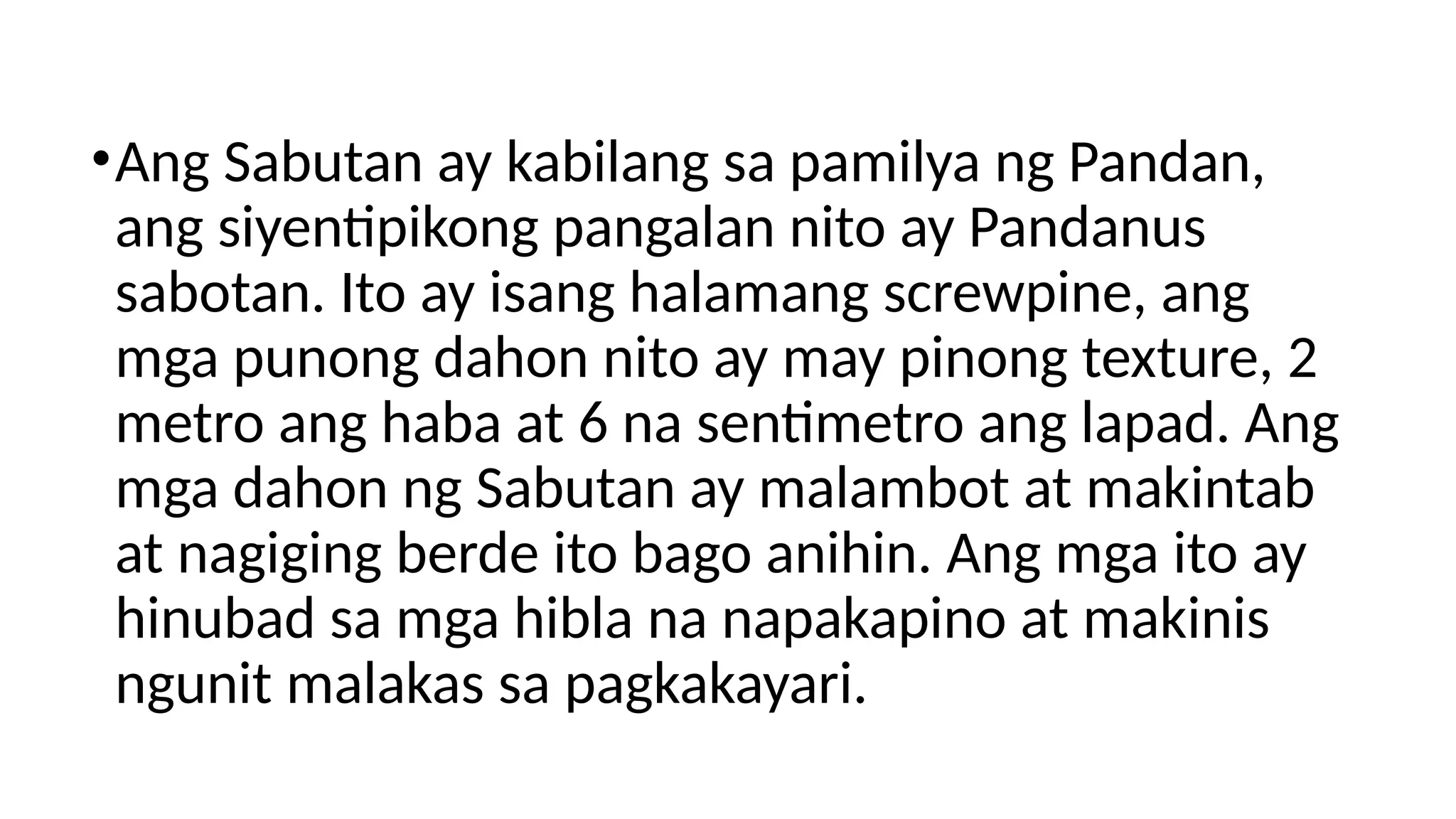Sabutan weaving script.pptx presentation | PPTX