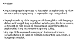 Sabutan weaving script.pptx presentation | PPTX
