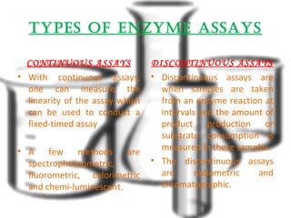 Measurement of ENZYME ACTIVITY | PPT