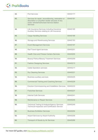 Service Accounting Codes (SAC) | PDF