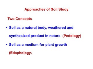 SAC 101 Lecture 1 PPT.ppt.pdf soil science | PPT