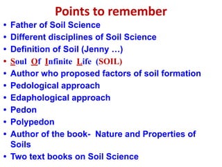 SAC 101 Lecture 1 PPT.ppt.pdf soil science | PDF