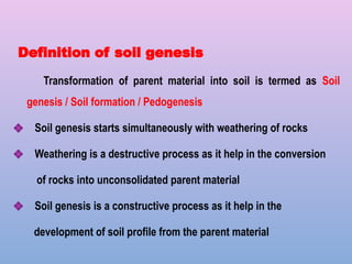 SOIL SCIENCE PPT 8 about the soil and environment | PPT