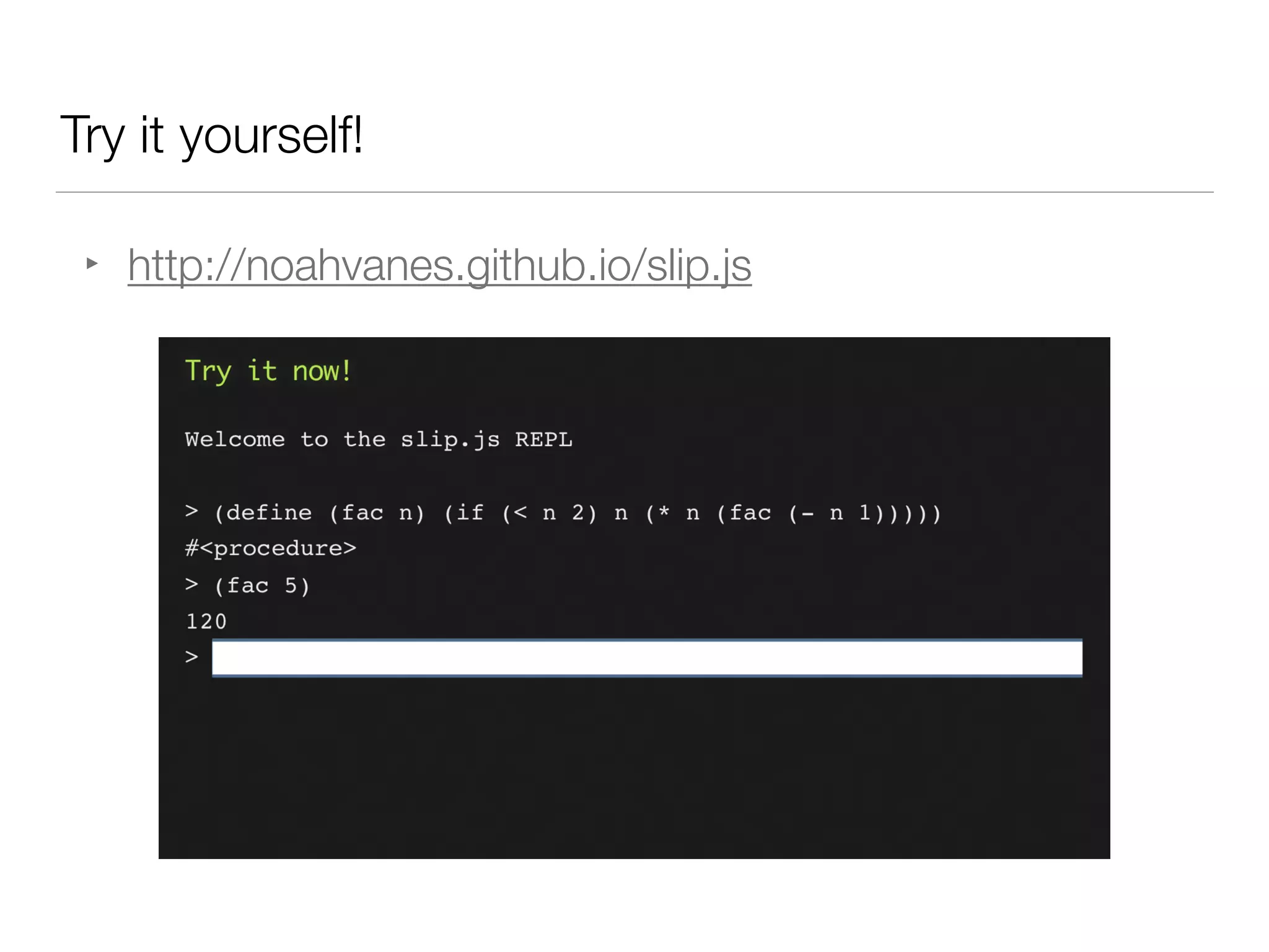 A Performant Scheme Interpreter in asm.js