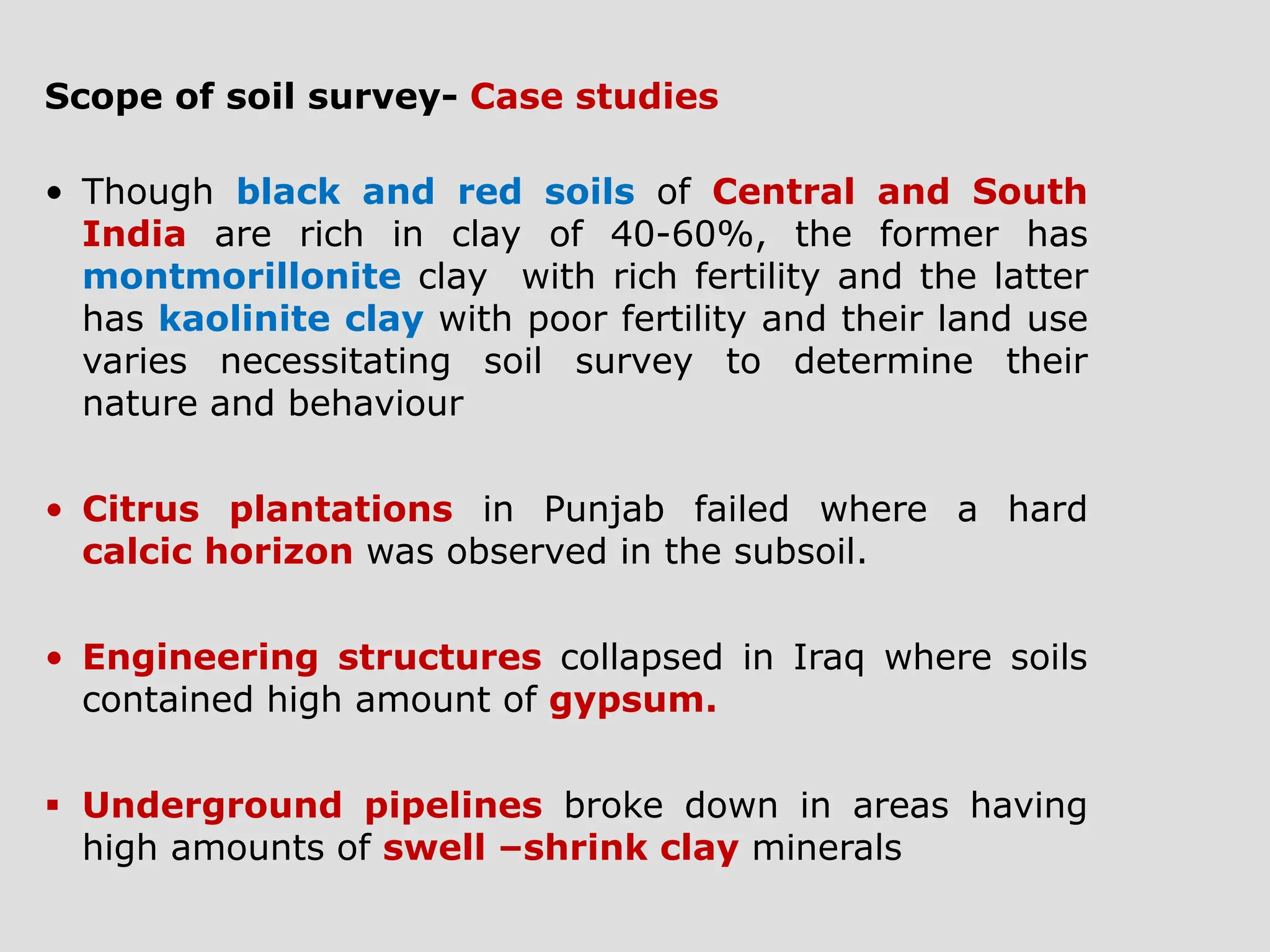 SAC 201 LECTURE 2.ppt standard soil survey | PPT